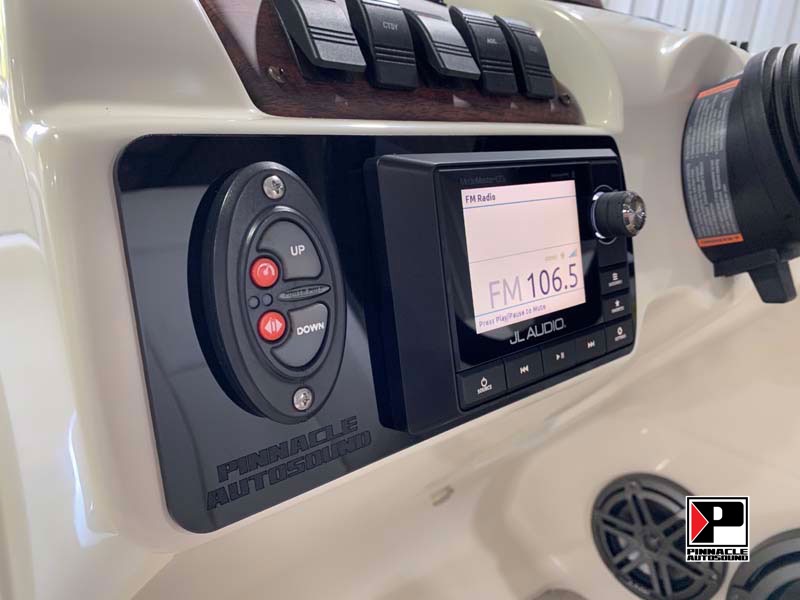 Lake City Pontoon Boat Receives Upgraded Stereo System