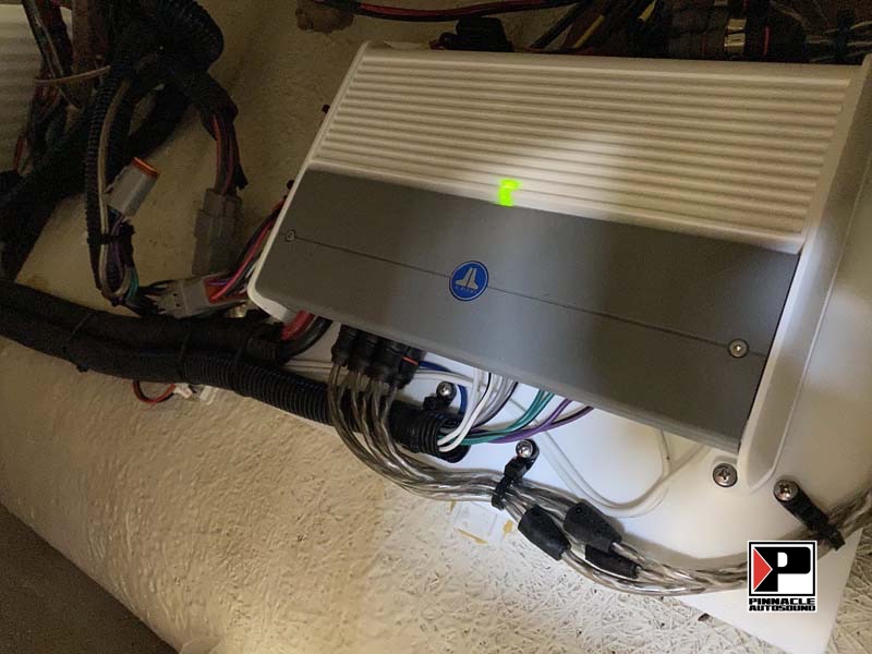 Lake City Pontoon Boat Receives Upgraded Stereo System